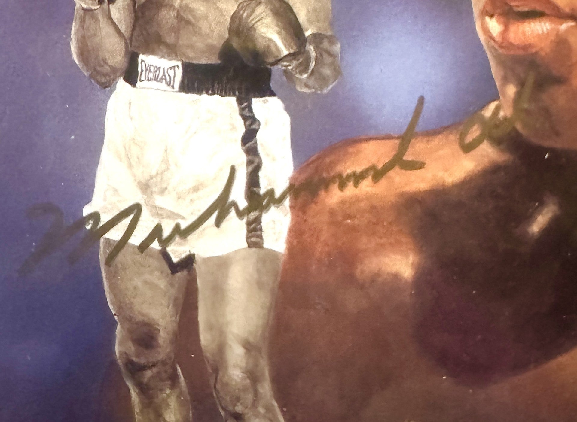 Muhammad Ali Autographed Signed Rare Vintage Boxing Magazine/program C ...