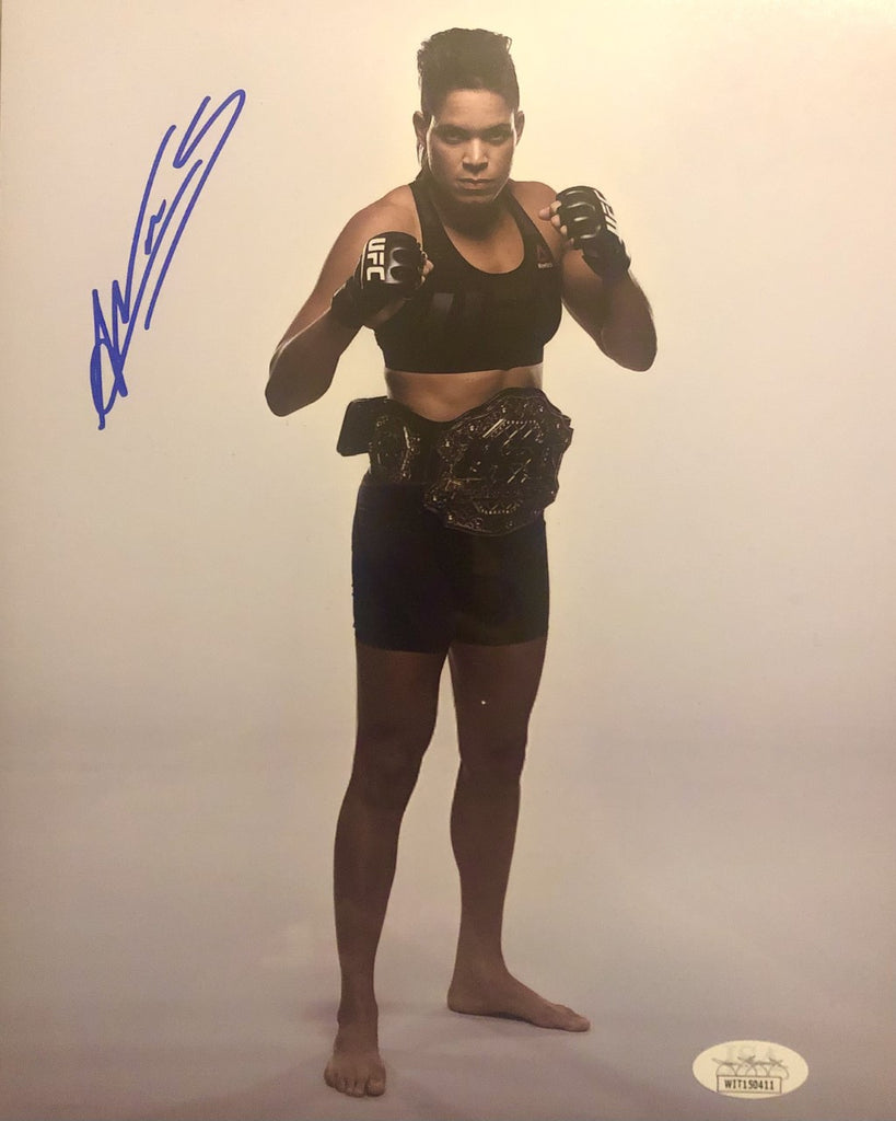 UFC Champ Amanda Nunes Autograph 8X10 color Photo JSA Certified ...