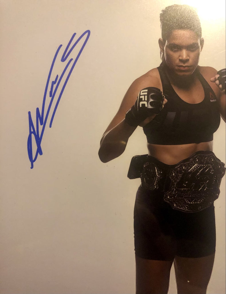 UFC Champ Amanda Nunes Autograph 8X10 color Photo JSA Certified ...