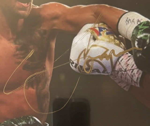 Vasyl Lomachenko signed 11x14 size authentic RARE Boxing photo, JSA Ce ...