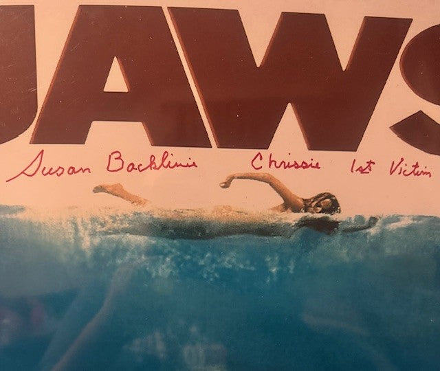 1975 Susan Backlinie Jaws First Victim Signed LE 16x20 Color Photo JSA ...