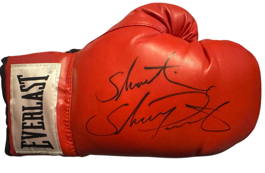 Shawn Porter Signed autographed Showtime inscribed everlast Boxing Glo ...