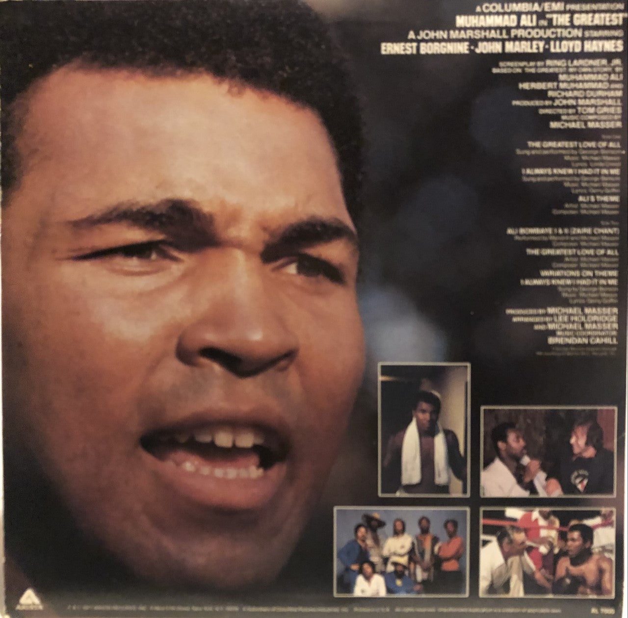 Muhammad Ali Autographed Rare Record Album Cover hand signed with phot ...