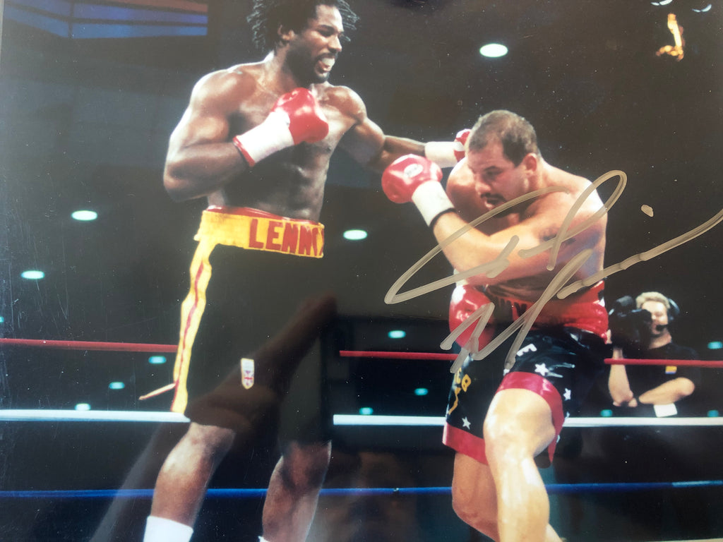 Tommy Morrison Autographed 8x10 boxing photo – iconsofboxing.com