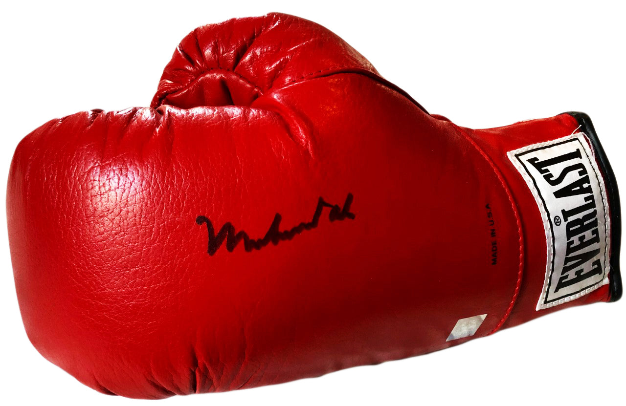 Muhammad Ali Autographed Vintage Everlast Red Boxing Glove Superstar G ...
