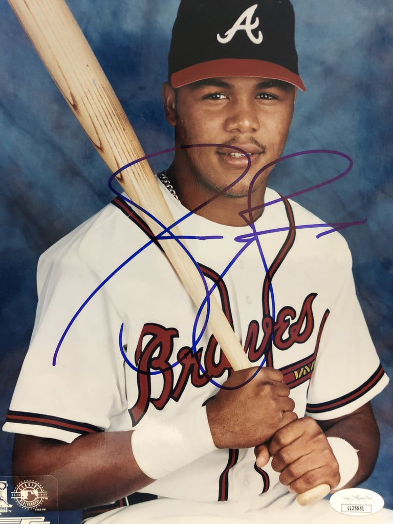 Andrew Jones Atlanta Braves Autograph 8x10 Photo JSA Certified ...