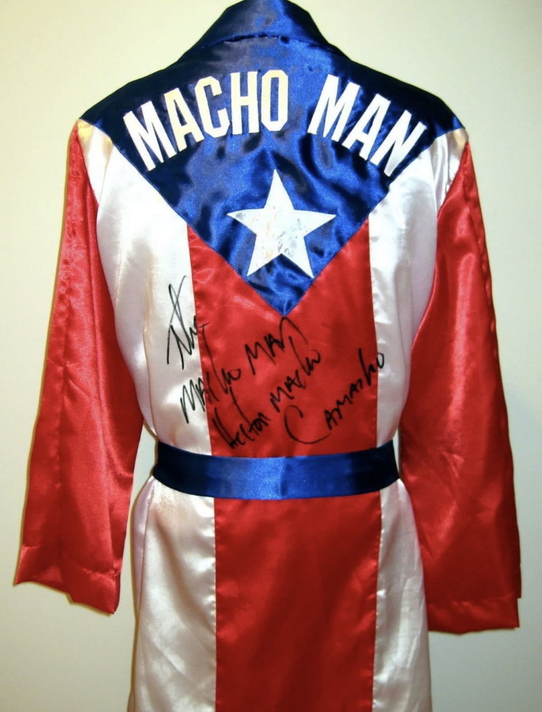 Hector "Macho Man" Camacho Signed Autographed Custom Robe ASI ...