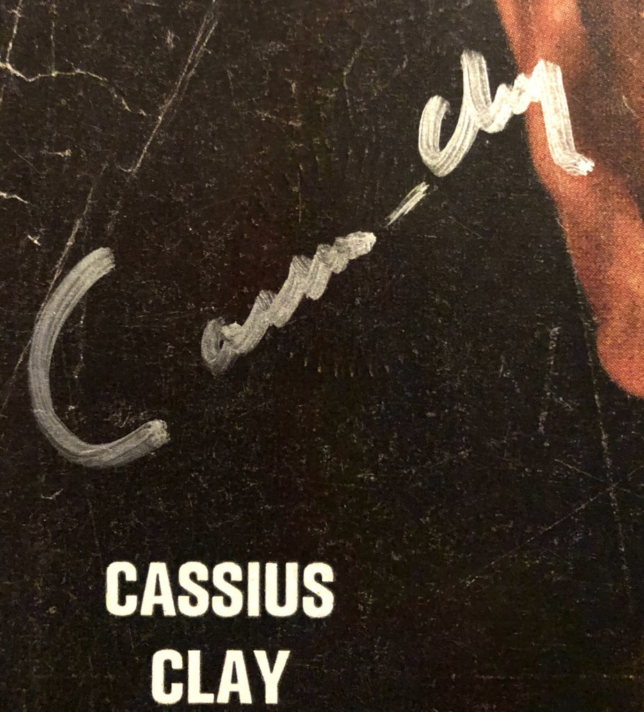 Cassius Clay Super rare Signed Life Magzine Autographed authenticated ...