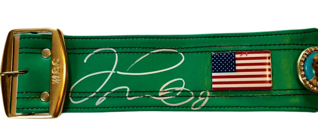 Floyd Mayweather Jr. Signed WBC Diamond Championship Belt (JSA FULL LE ...