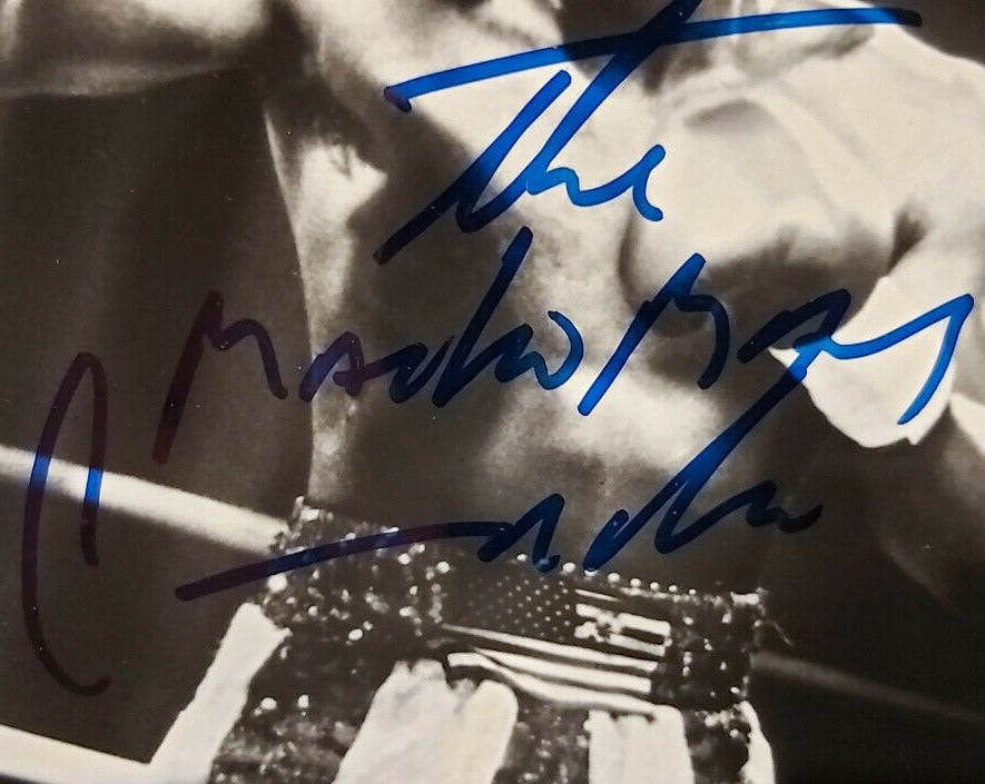 Hector "Macho Man" Camacho Signed 8x10 Photo (COA) – iconsofboxing.com