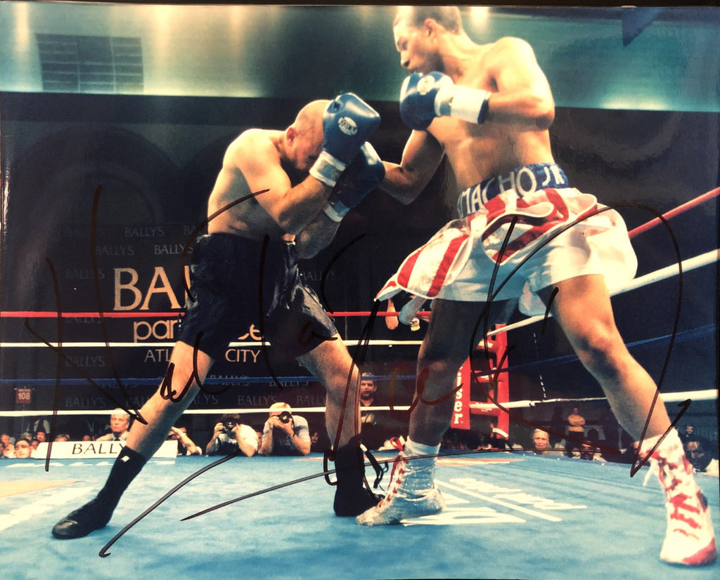 Hector "Machito" Camacho jr. Signed autographed 8x10 Boxing Photo ...