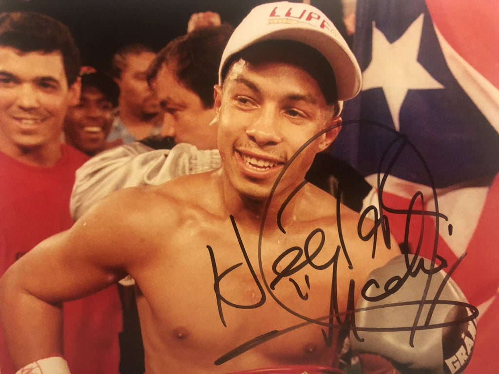 Hector "Machito" Camacho jr. Signed autographed 8x10 Boxing Photo ...