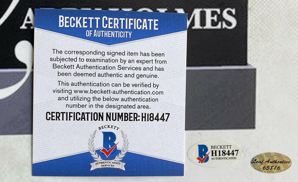 Larry Holmes The Easton Assassin Signed 16x20 Boxing Collage Photo BAS ...