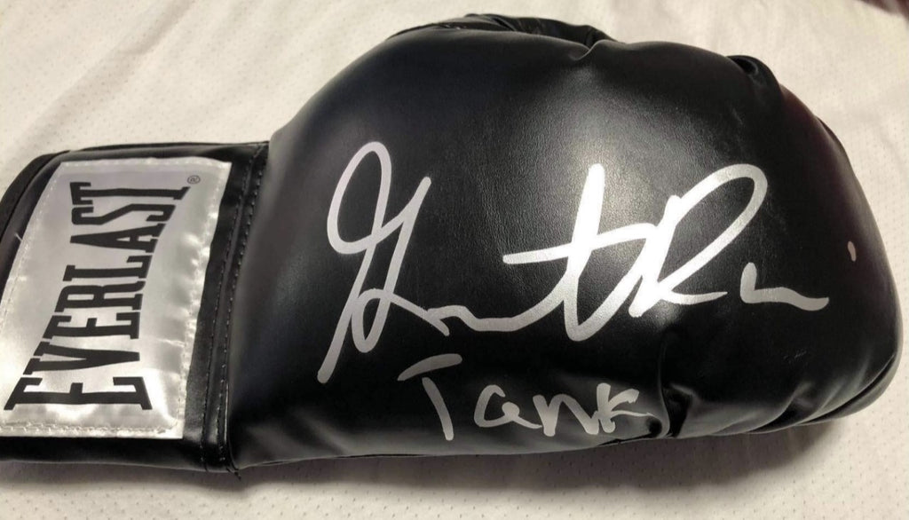 Gervonta Tank Davis Autographed Signed Black Everlast Boxing Glove Rar ...