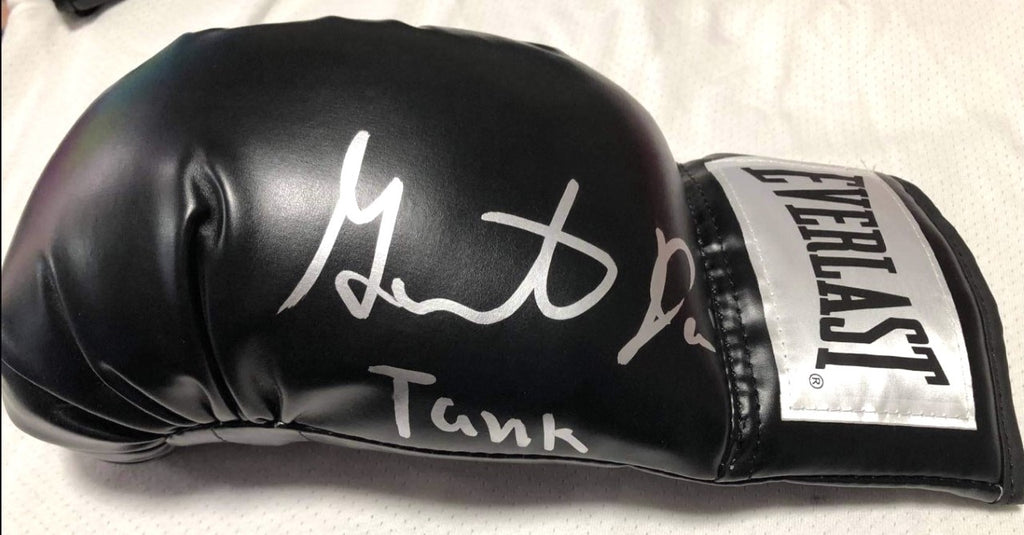 Gervonta Tank Davis Autographed Signed Black Everlast Boxing Glove Rar ...