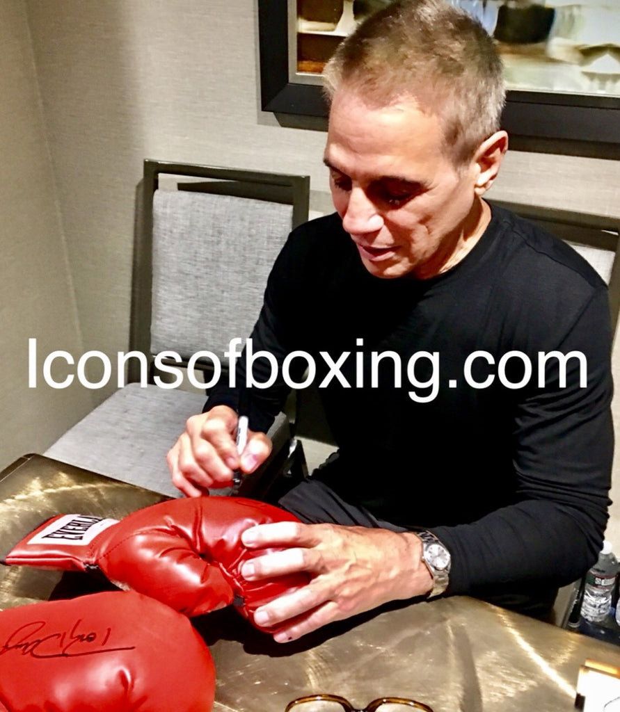 Tony Danza Hand signed Everlast Red Boxing Glove Super Rare ...
