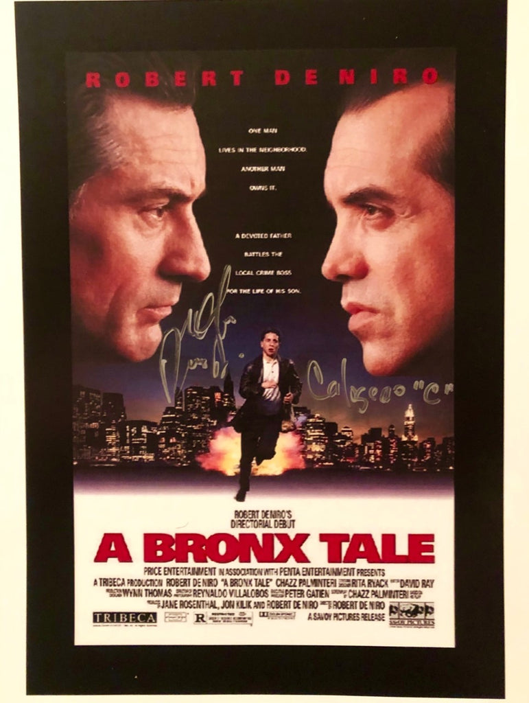 Lillo Brancato A Bronx Tale Signed 8x10 photo w/ Calogero Inscription ...