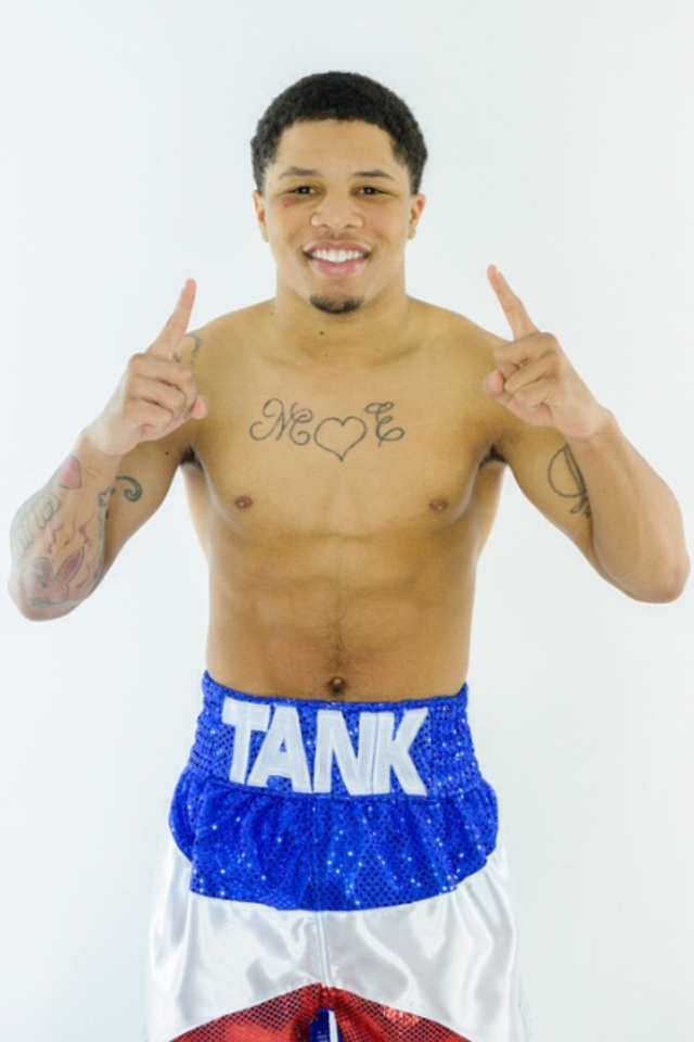 Gervonta "TANK" Davis autographed all white Reyes Rare autographed box ...