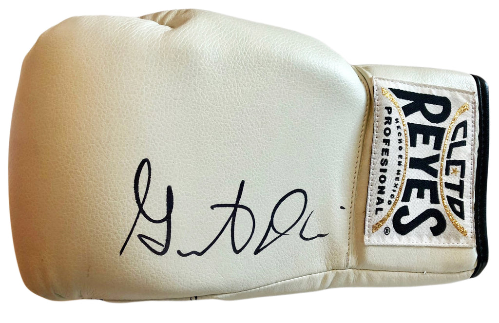 Gervonta "TANK" Davis autographed all white Reyes Rare autographed box ...