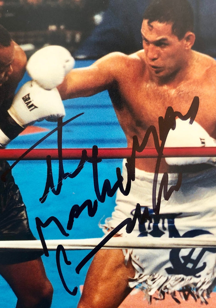 Hector "Macho Man" Camacho Signed 8x10 Photo (JSA COA) – iconsofboxing.com
