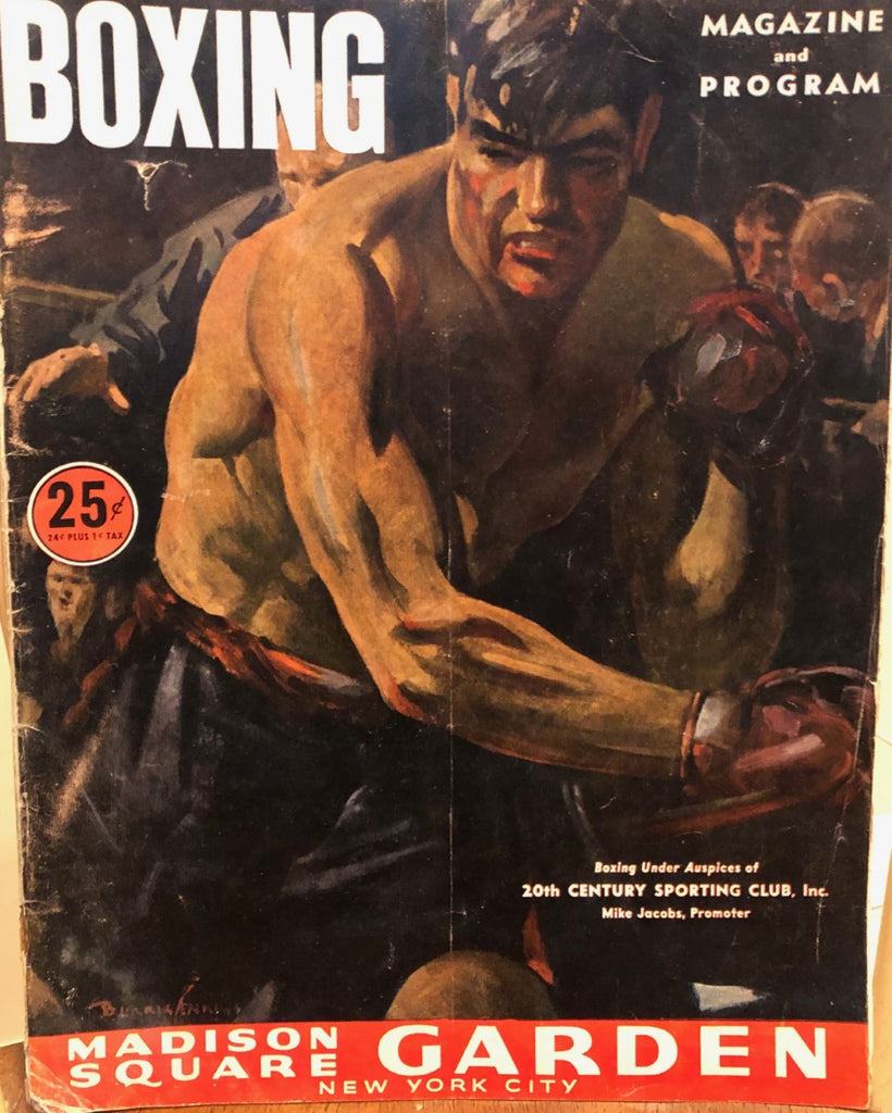 Madison Square Garden Vintage boxing magazine and program ...