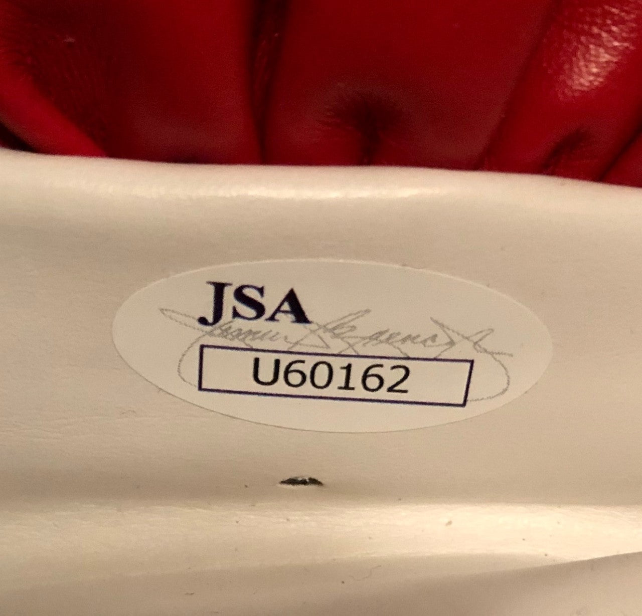 Vasyl Lomachenko Autographed Everlast Red Boxing Glove in Silver Signa ...