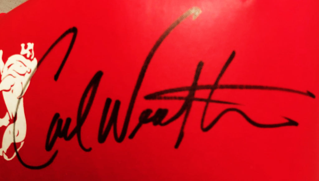 Carl Weathers Autographed Rare U.K Boxing Glove Inscribed "Apollo Cree ...