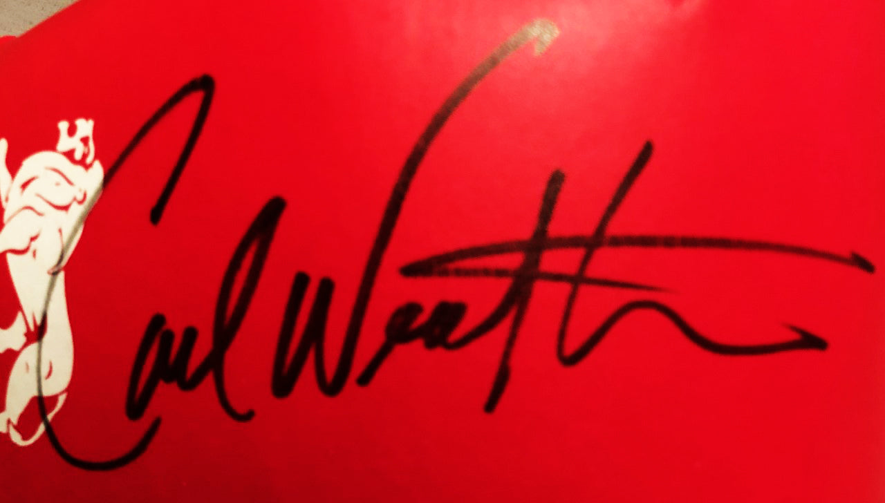 Carl Weathers Autographed Rare U.K Boxing Glove Inscribed "Apollo Cree ...