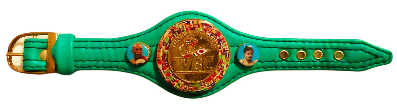 WBC Mini Wrist Watch style Bracelet Championship belt – iconsofboxing.com