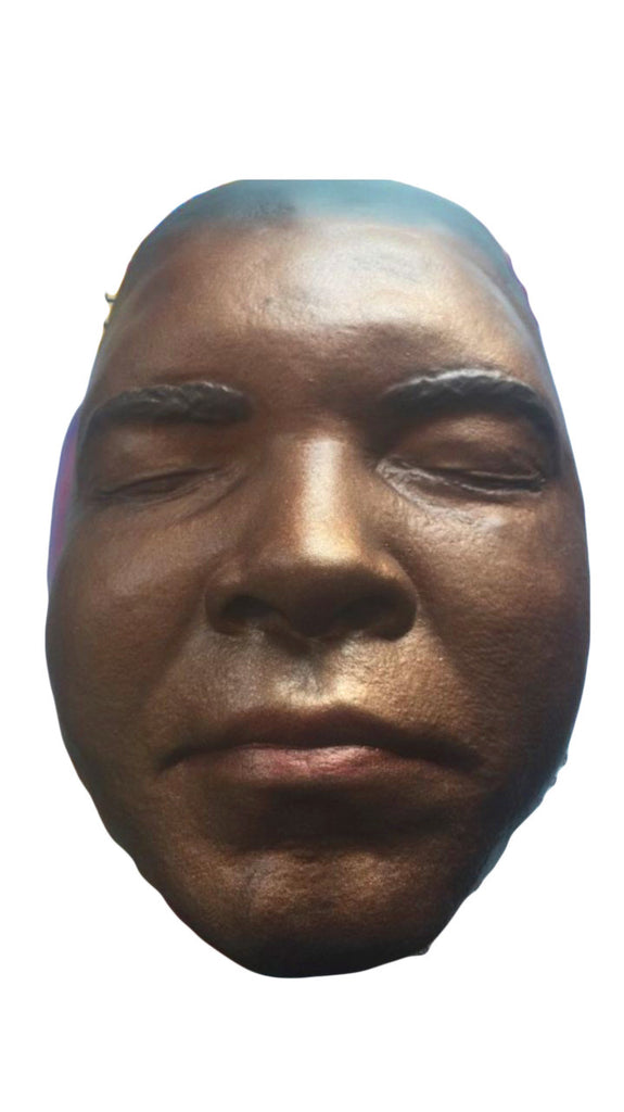 Boxing Champion Muhammad Ali actual Face Cast, highly detailed display ...