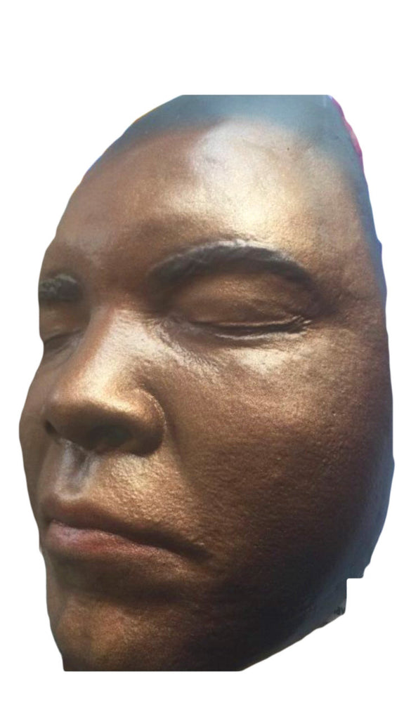Boxing Champion Muhammad Ali actual Face Cast, highly detailed display ...