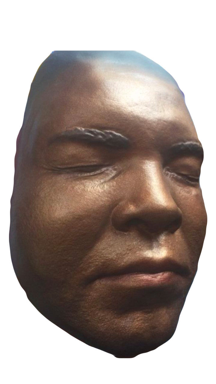 Boxing Champion Muhammad Ali actual Face Cast, highly detailed display ...
