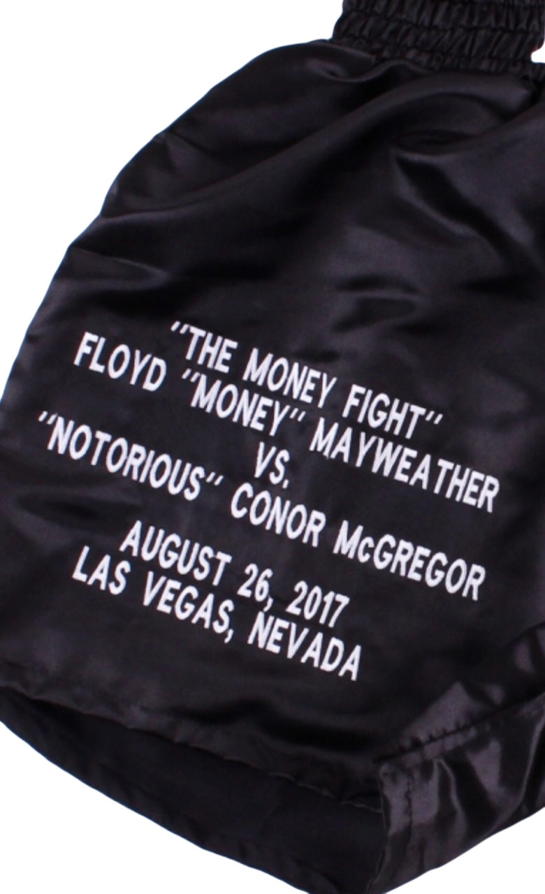 Floyd Mayweather Jr Signed TMT Custom Boxing Trunks (Beckett COA ...