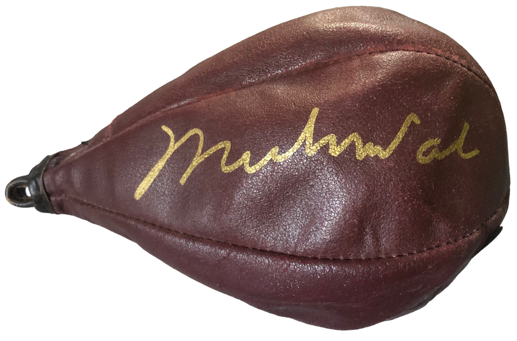 Muhammad Ali Vintage Speedbag Autographed Everlast Boxing Bag with A B ...